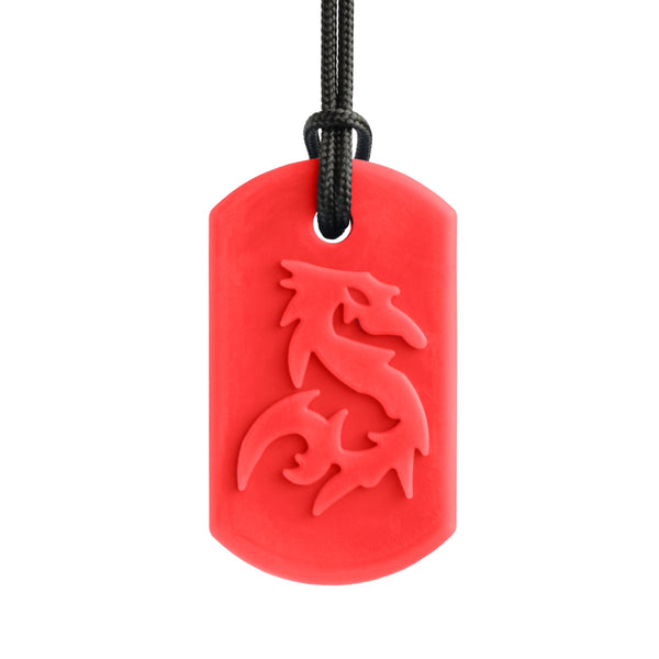 Ark Dragon Bite Chew Necklace: Safe & Stylish Chewable Pendant ...