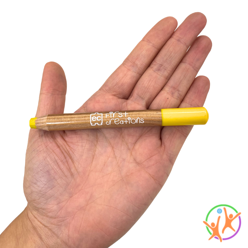 Easi-Grip Wooden Pencils: Jumbo Pencils for Children - Sensory Play Store