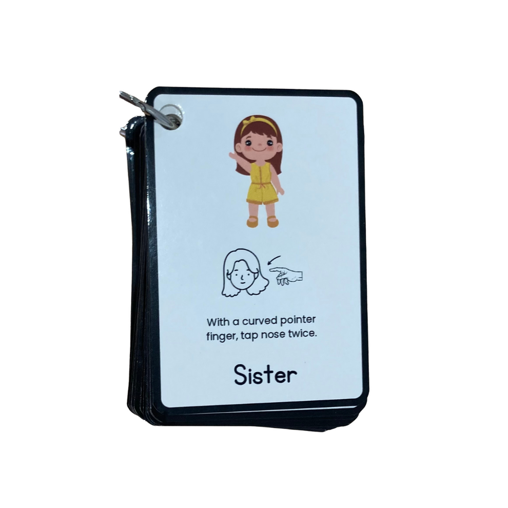 Everyday Key Word Sign Flash Cards | My Sign Mates - Sensory Play Store