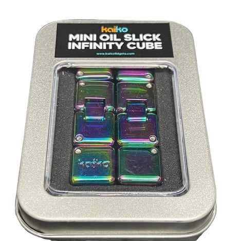 Kaiko Mini Metal Infinity Cube - 151 grams - Sensory Play Store