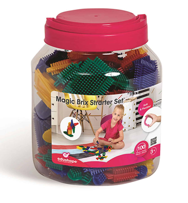 Brix Blocks Starter Set- 100 pieces - Sensory Play Store
