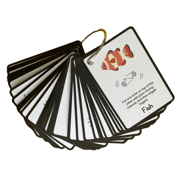 Everyday Key Word Sign Flash Cards | My Sign Mates - Sensory Play Store
