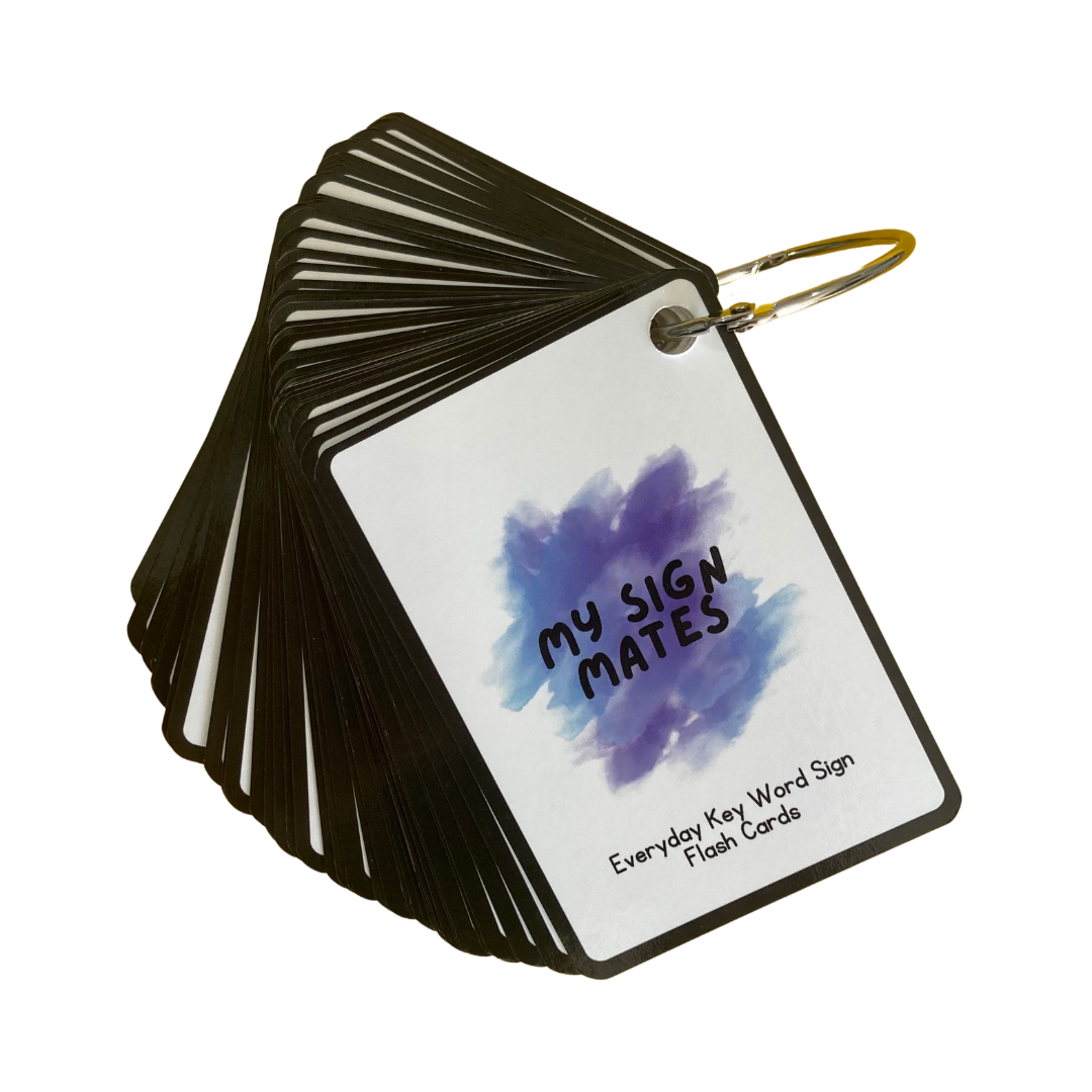 Everyday Key Word Sign Flash Cards | My Sign Mates - Sensory Play Store