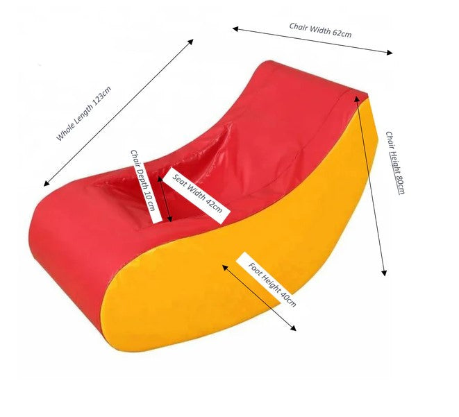 Junior Therapy Rocking Chair TGA Approved Soft Play Equipment - Sensory ...